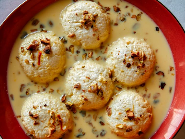 Rasmalai Recipe | Food Network Kitchen | Food Network