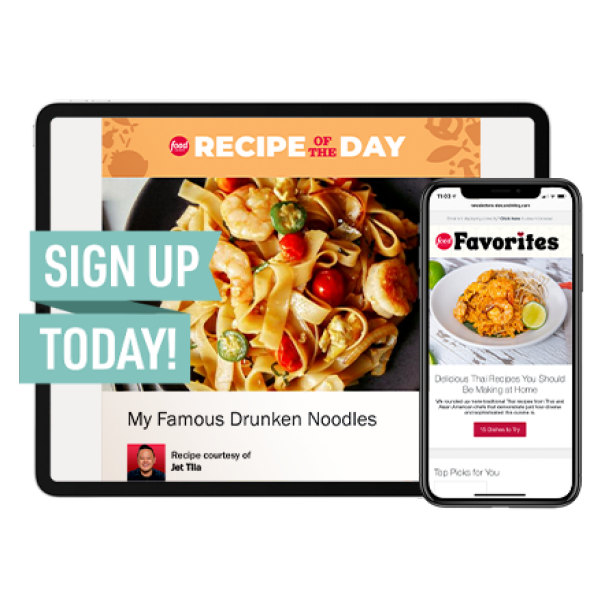 Sign Up for Food Network Newsletters | Food Network
