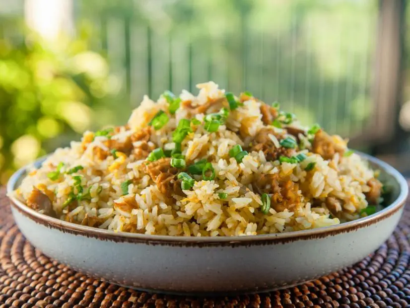 Offal Fried Rice Recipe | Jet Tila | Food Network