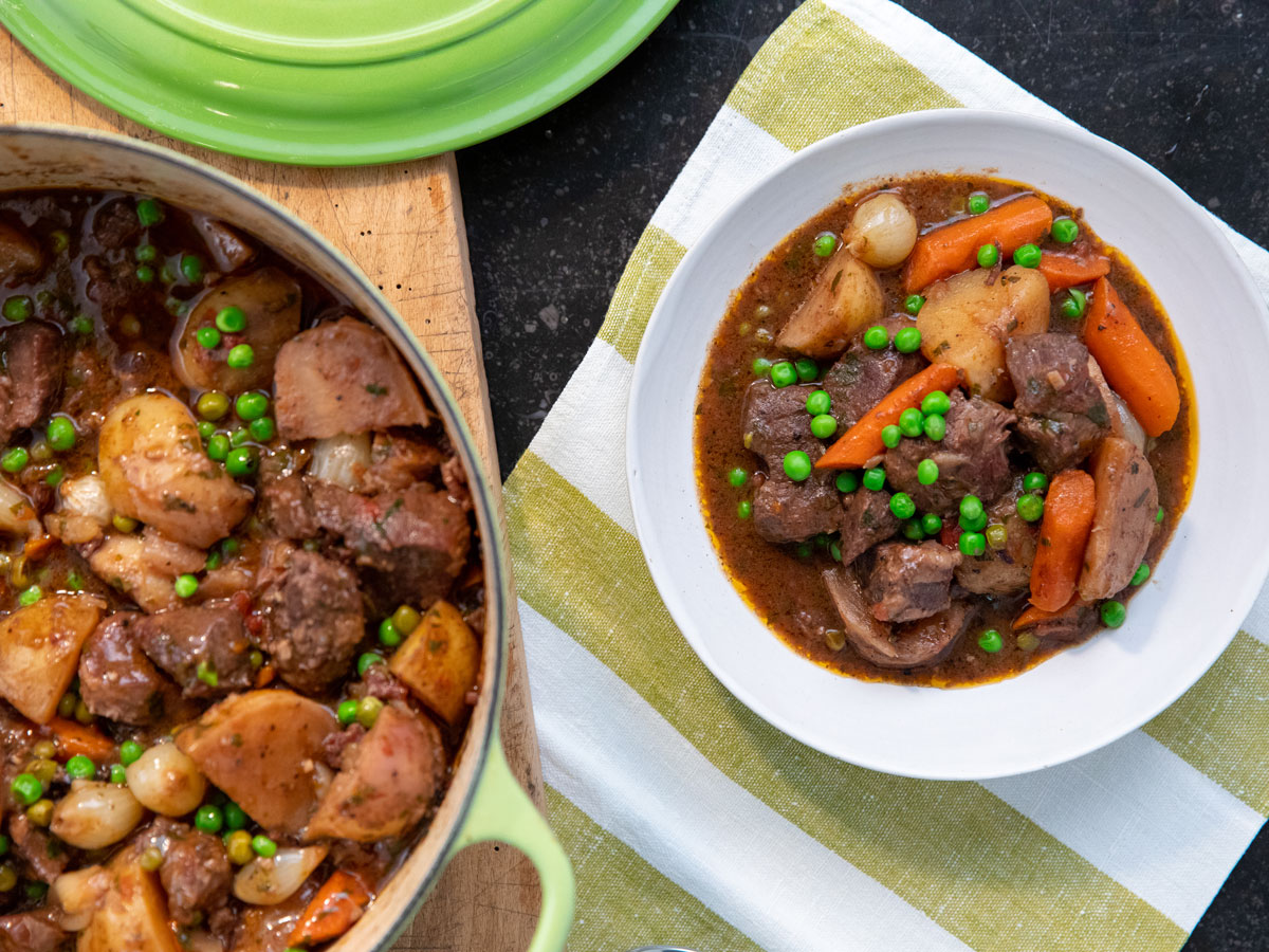 Lamb Stew with Spring Vegetables Recipe - Chef's Resource Recipes
