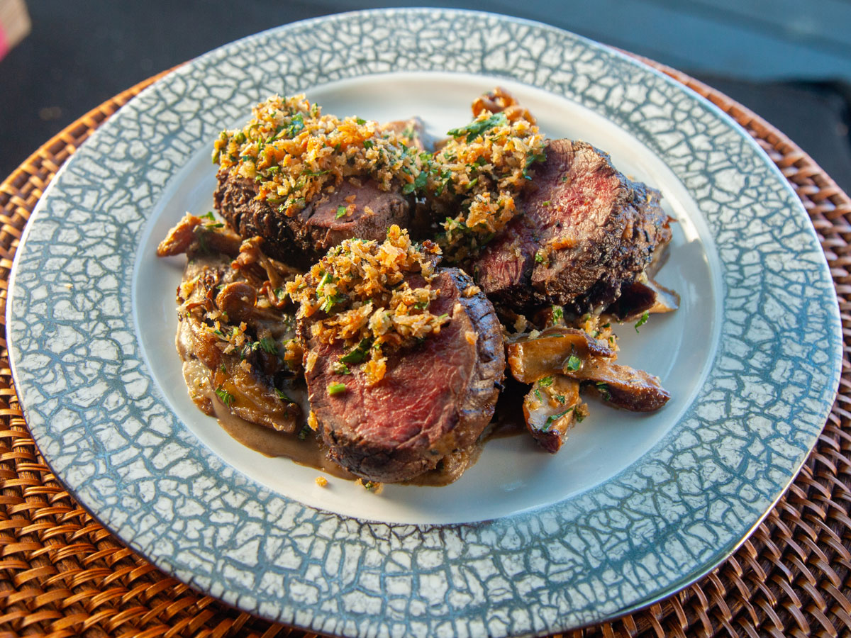 Beef Tenderloin with Roasted Wild Mushrooms Recipe - Chef's Resource ...