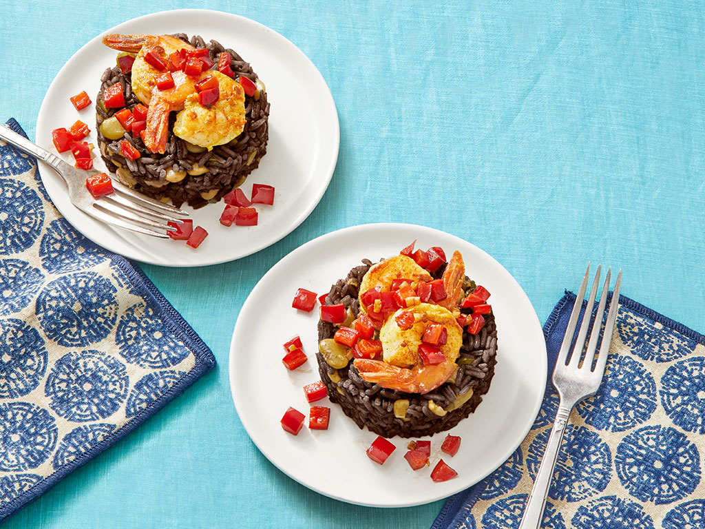 Diri Djon-Djon with Shrimp Recipe - Chef's Resource Recipes