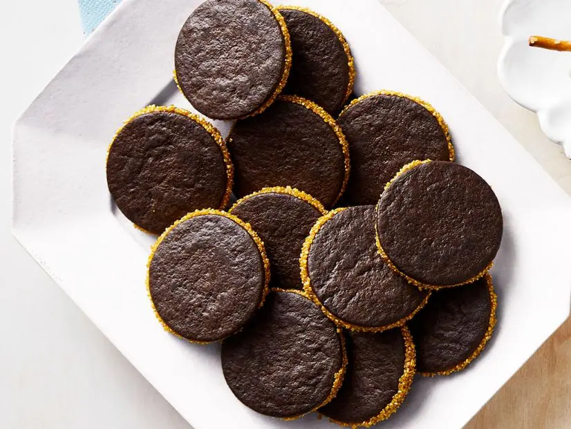 Golden Sandwich Cookies Recipe | Food Network Kitchen | Food Network