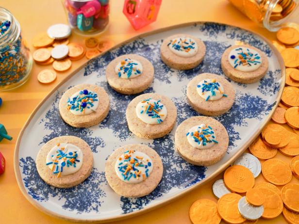 Hazelnut Gelt Cookies Recipe | Molly Yeh | Food Network