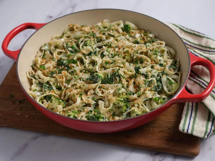Creamy Green Pasta Recipe | Food Network