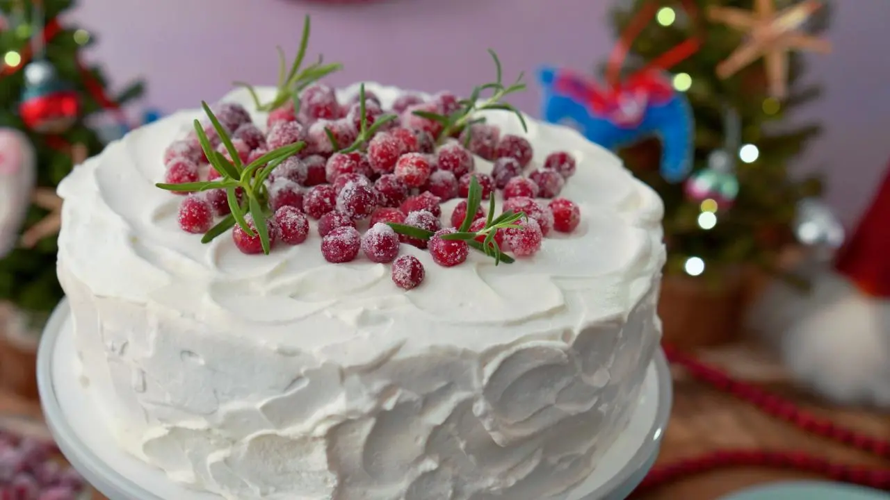 Norwegian Blotkake Cream Layer Cake
