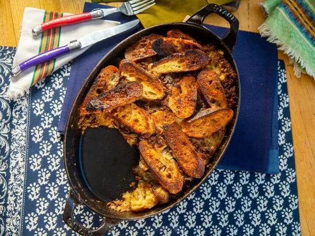 Savory Bread Pudding Recipe | Food Network