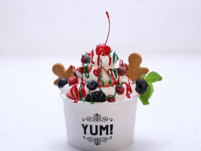 Merry Berry Sundae Recipe | Food Network