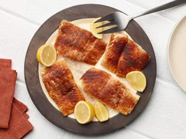 how to cook halibut food network