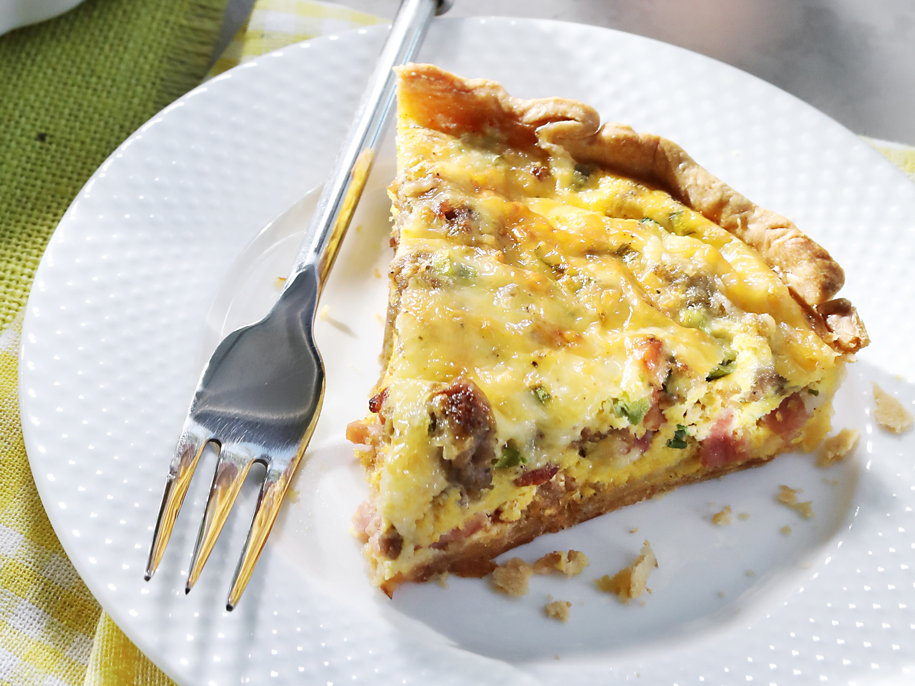 Meat Lovers' Quiche Recipe - Chef's Resource Recipes