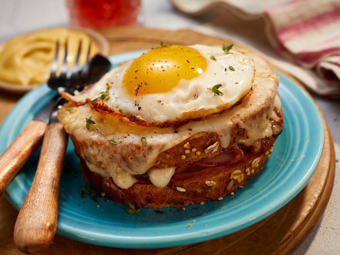 French Onion Croque Madame Recipe | Food Network
