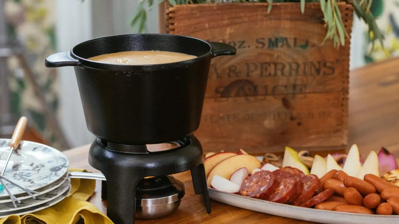 Cheddar and Hard Cider Fondue Recipe | Food Network Kitchen | Food Network