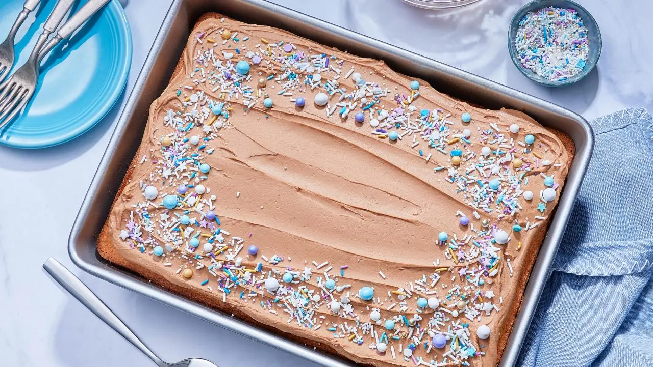 Birthday Sheet Cake Recipe | Food Network