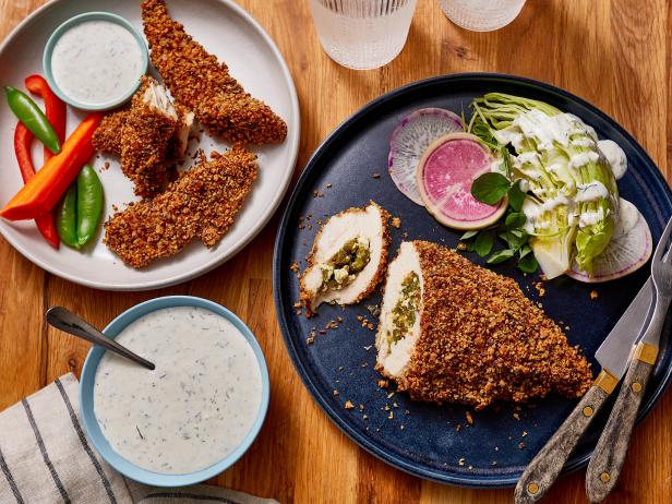 Crispy Chicken 2 Ways Recipe | Food Network