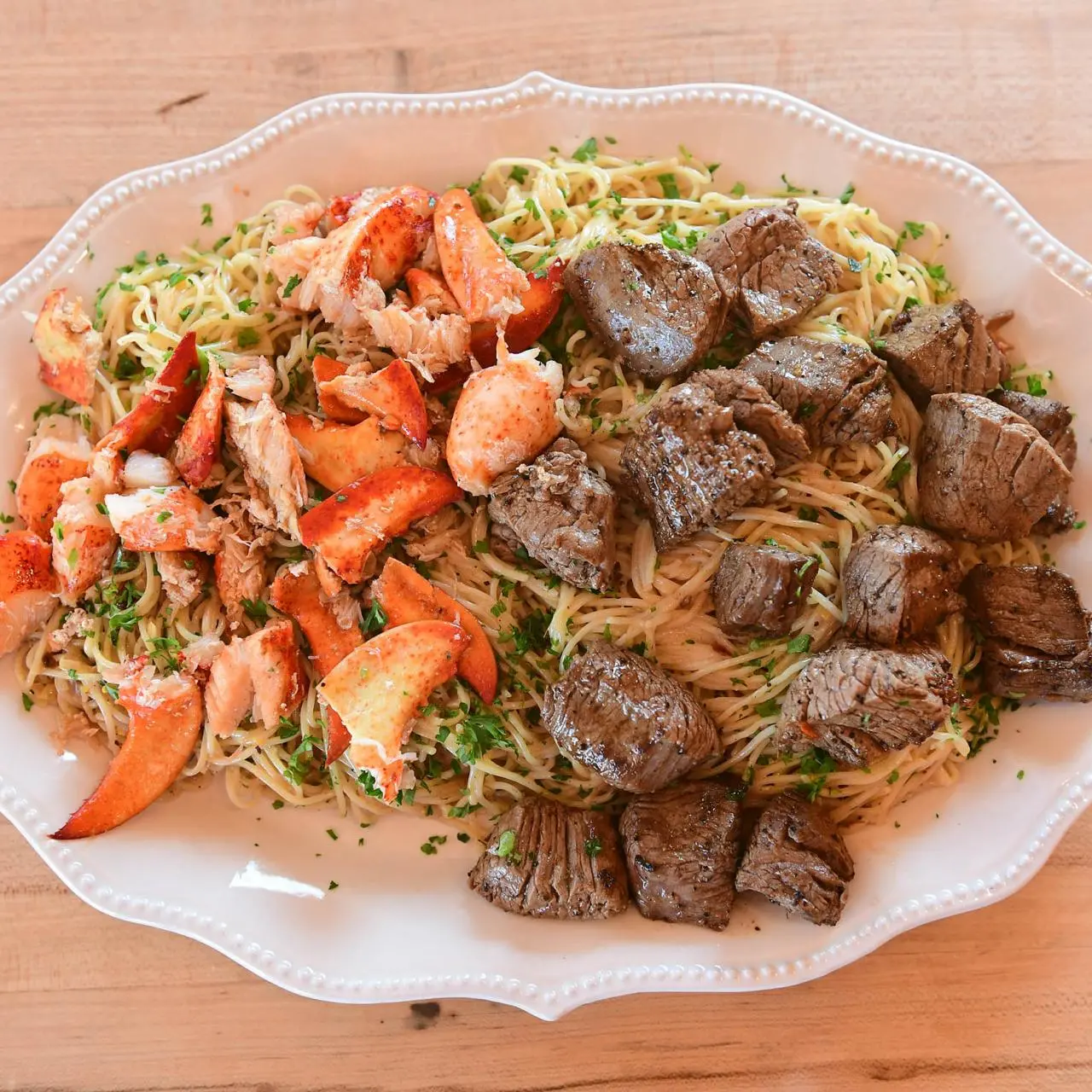 how to cook lobster meat for pasta