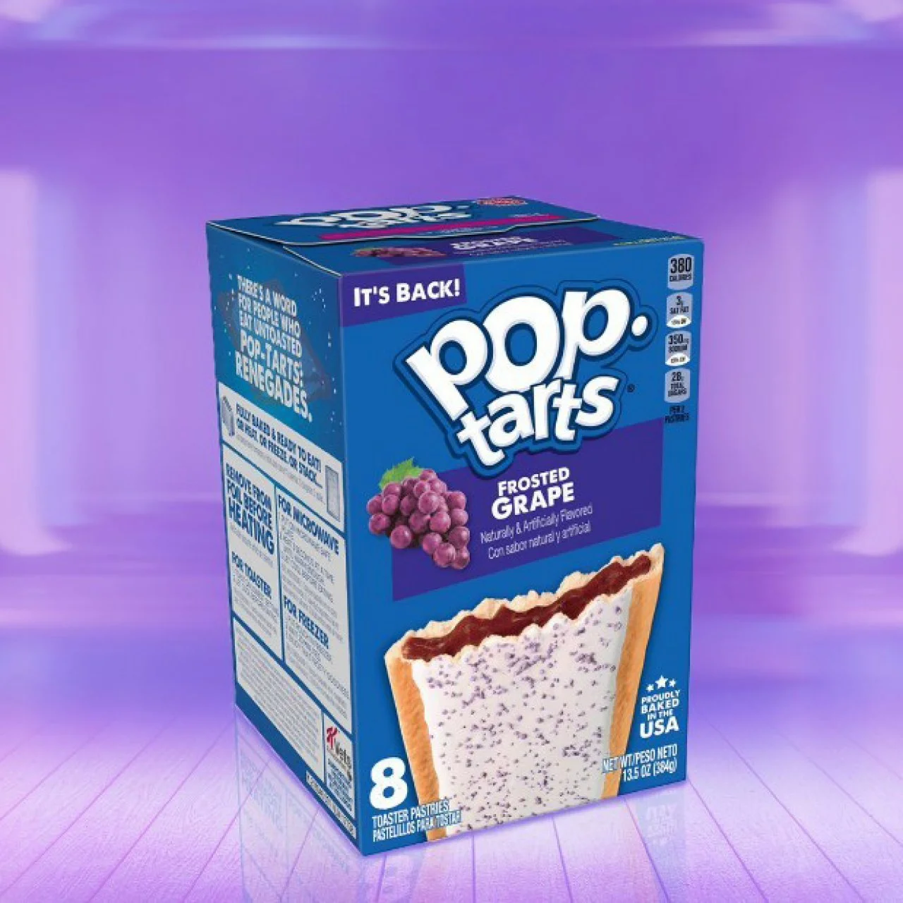 Grape pop tarts store