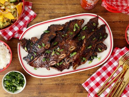 Grilled Mango-Marinated Short Ribs Recipe | Food Network