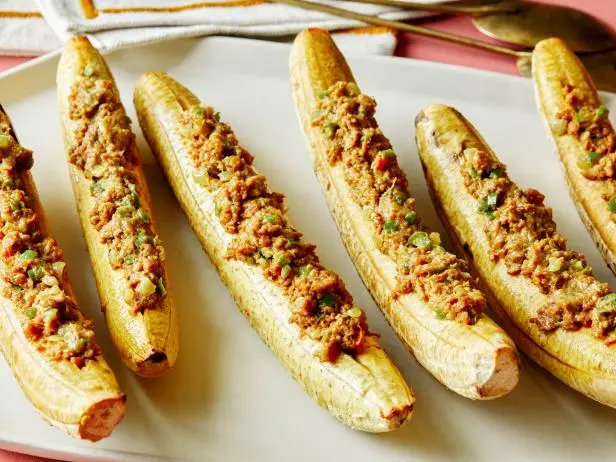 Stuffed Plantain Boats Recipe | Food Network Kitchen | Food Network