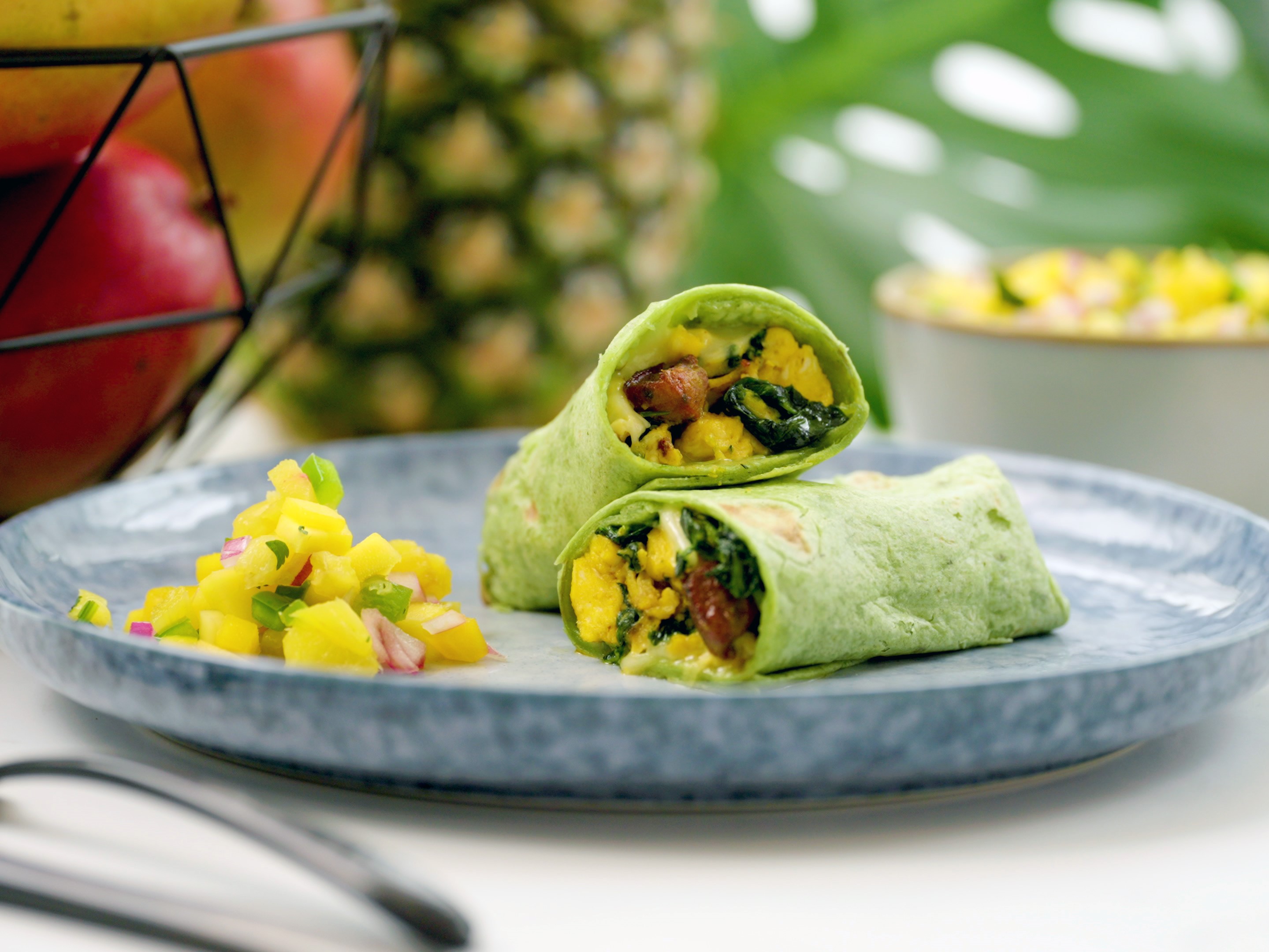 Cheesy Chorizo Breakfast Burritos Recipe - Chef's Resource Recipes