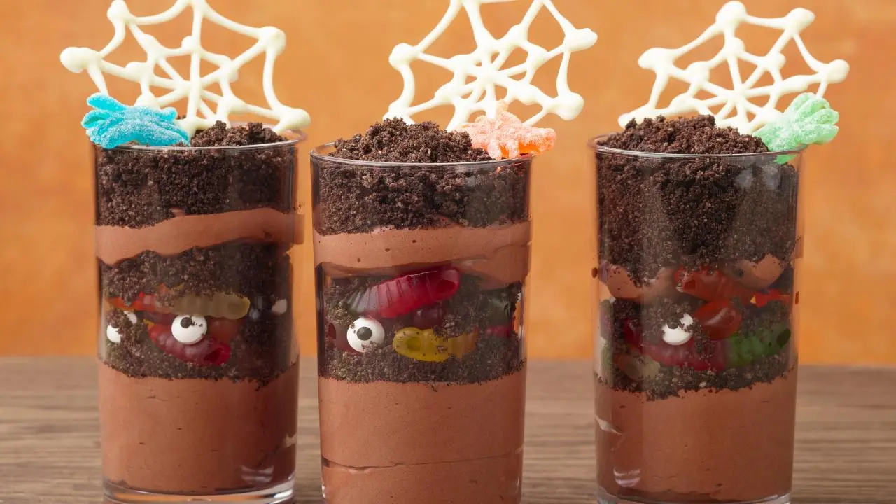 Spiderweb Dirt Cups Recipe | Food Network Kitchen | Food Network