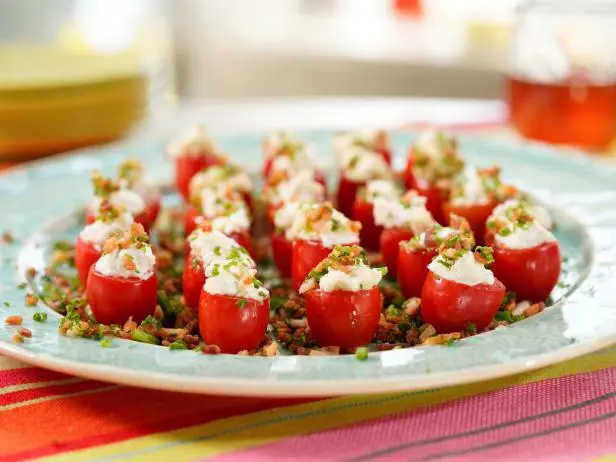 Blue Cheese Stuffed Tomatoes Recipe - Chef's Resource Recipes