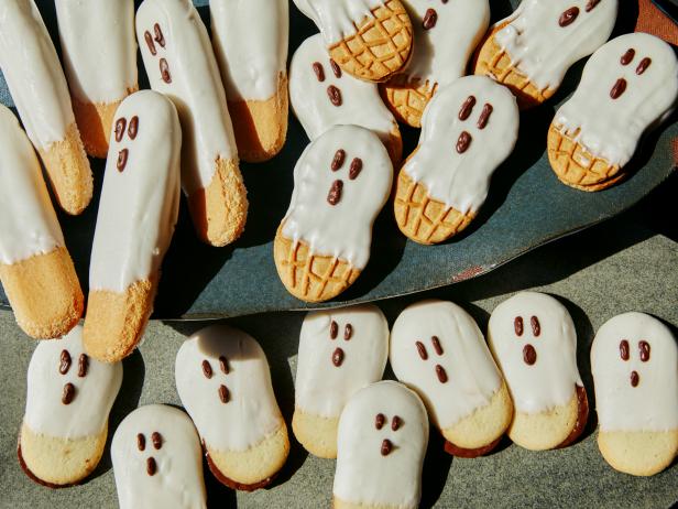 Easy Ghost Cookies Recipe | Food Network Kitchen | Food Network