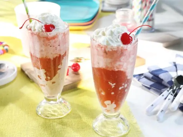 Very Berry Ice Cream Floats Recipe - Chef's Resource Recipes