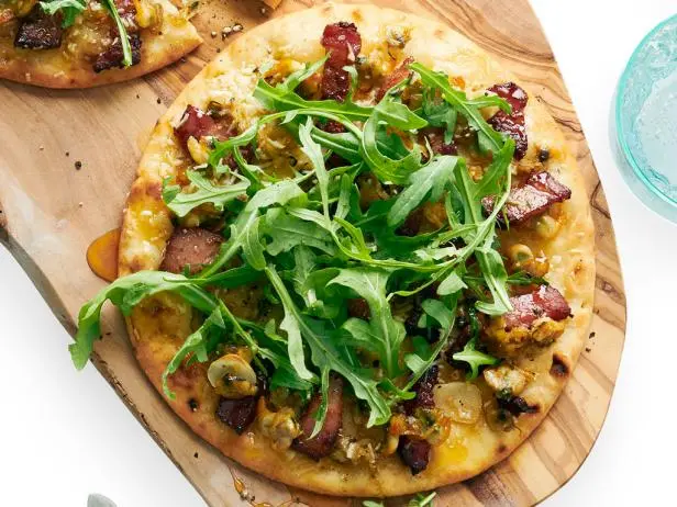 Flatbread with Clams and Bacon Recipe - Chef's Resource Recipes