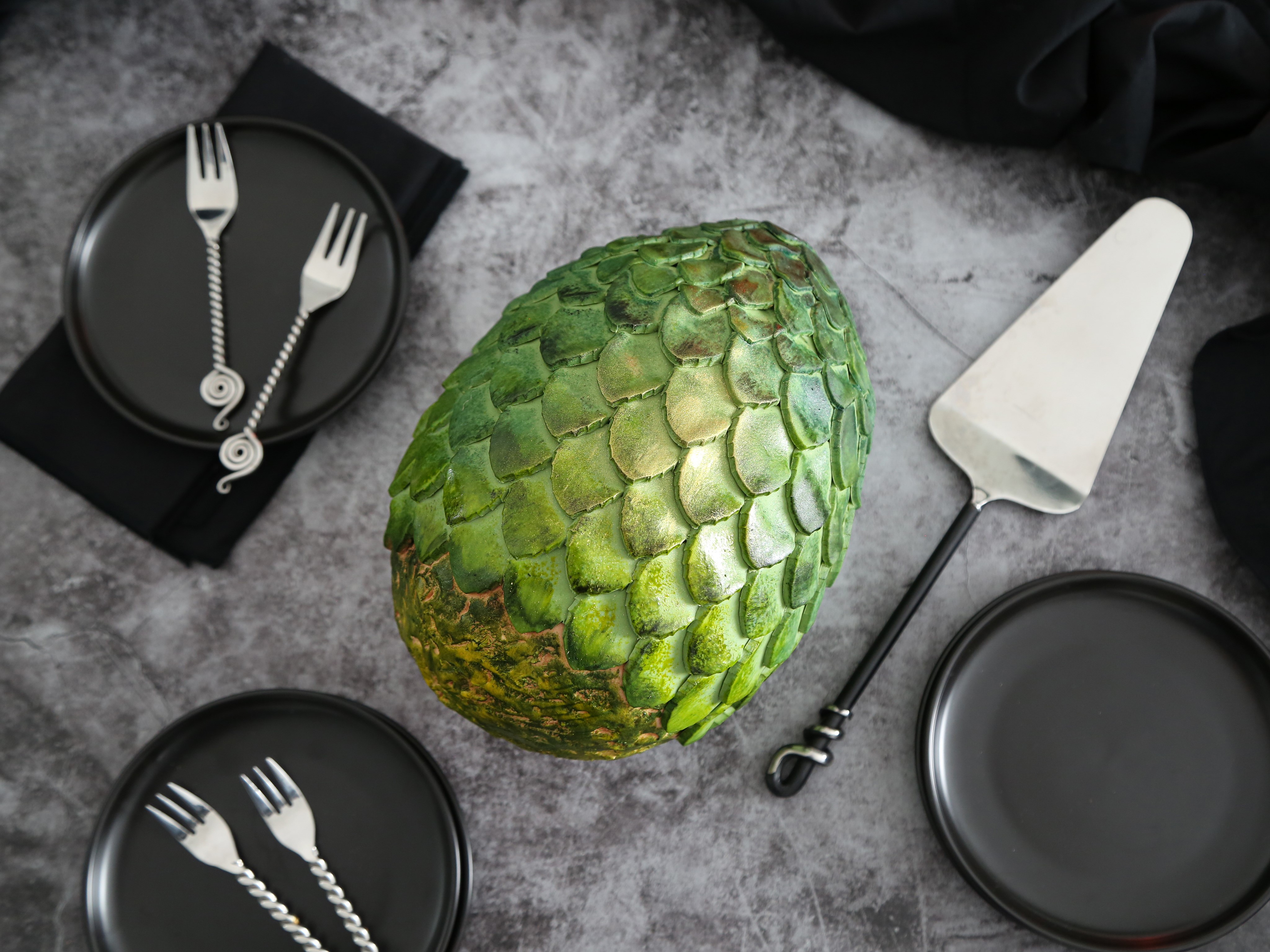 Dragon Egg Cake Recipe - Chef's Resource Recipes