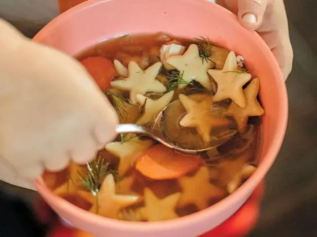 Chicken and Stars Soup Recipe - Chef's Resource Recipes