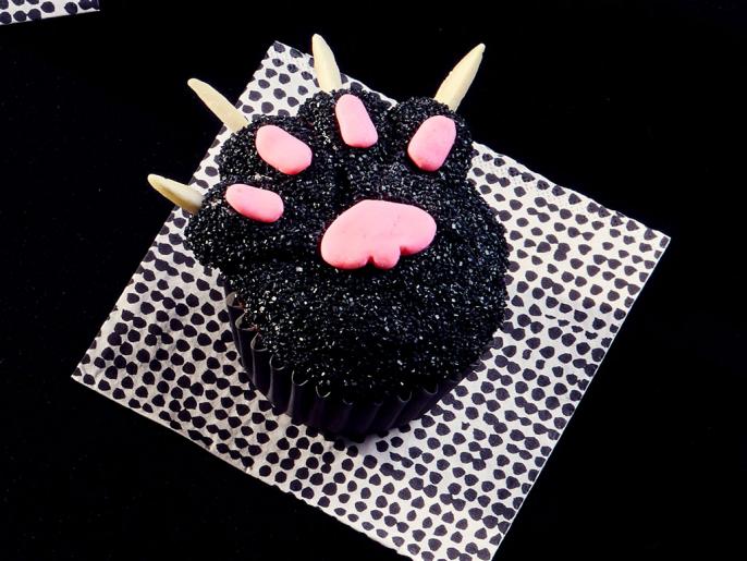 Monster Paw Cupcakes Recipe | Food Network Kitchen | Food Network
