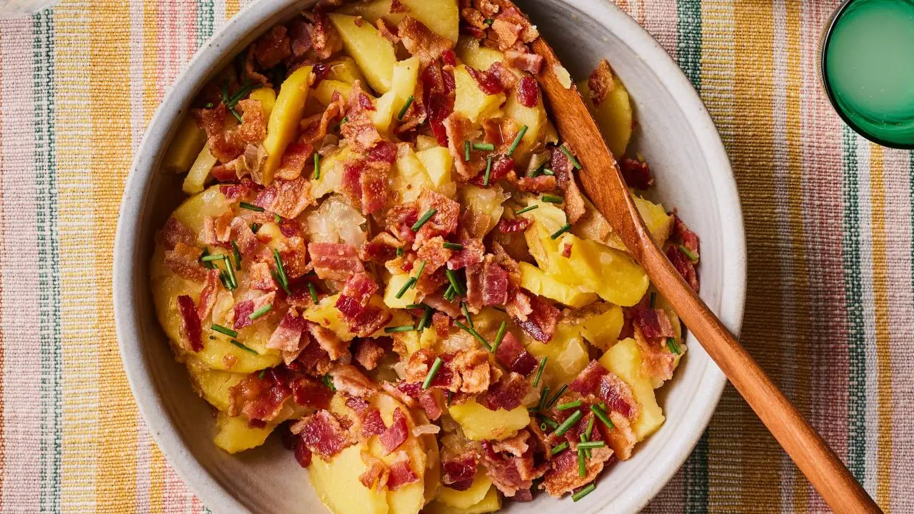 German Potato Salad Recipe | Mary Nolan | Food Network