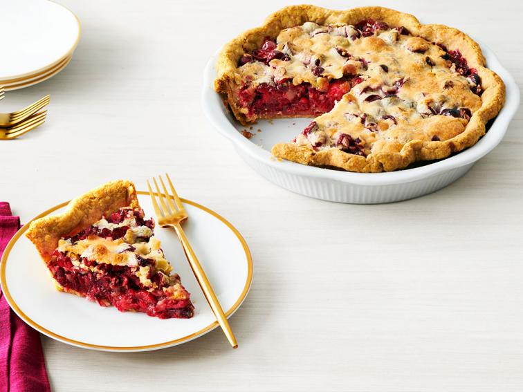 Cranberry-Almond Pie Recipe | Food Network Kitchen | Food Network