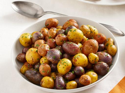 Marble Potatoes with Garlic & Herbs Recipe | Ina Garten | Food Network