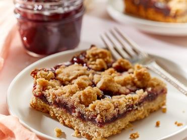 Coconut Cherry Crumble Bars Recipe | Food Network