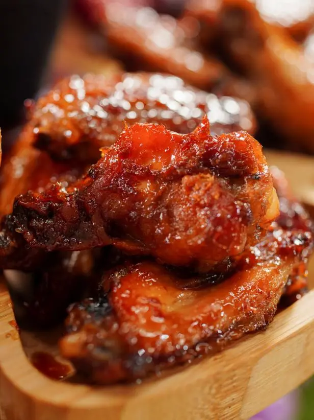 Sticky Garlic Ginger Wings Recipe | Katie Lee Biegel | Food Network