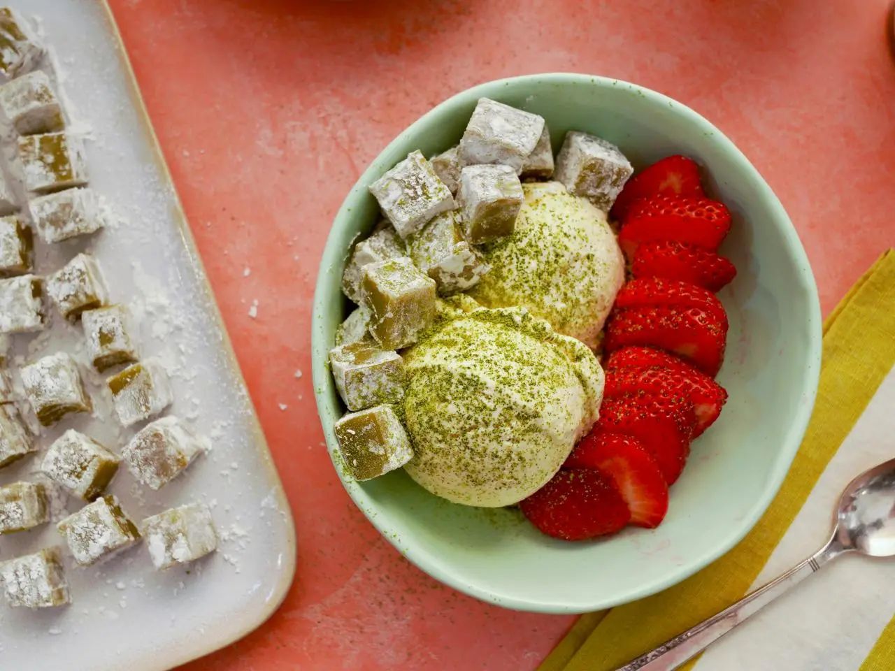 how to make matcha mochi ice cream