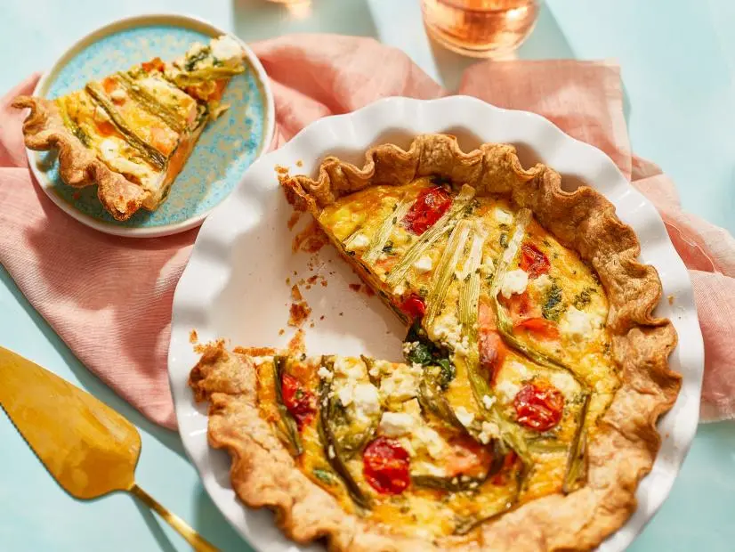 Veggie Drawer Quiche Recipe | Food Network