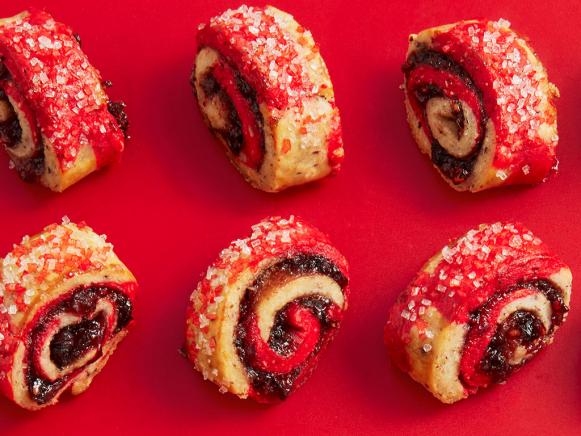 Cran-Raspberry Hazelnut Rugelach Recipe | Food Network Kitchen | Food ...
