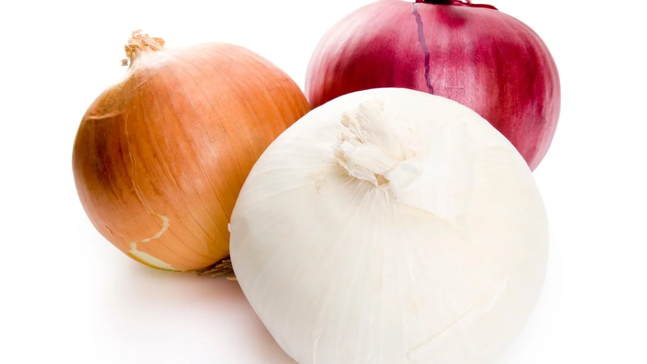 white onions