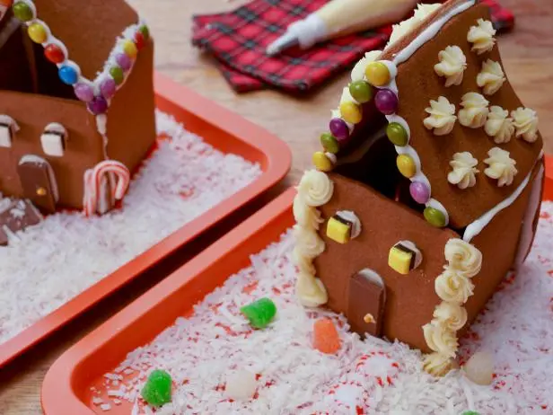 Gingerbread Farmhouses Recipe | Molly Yeh | Food Network