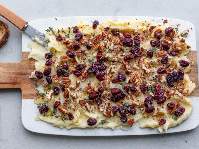 Butter Board with Cranberries and Pecans Recipe | Yumna Jawad | Food Network