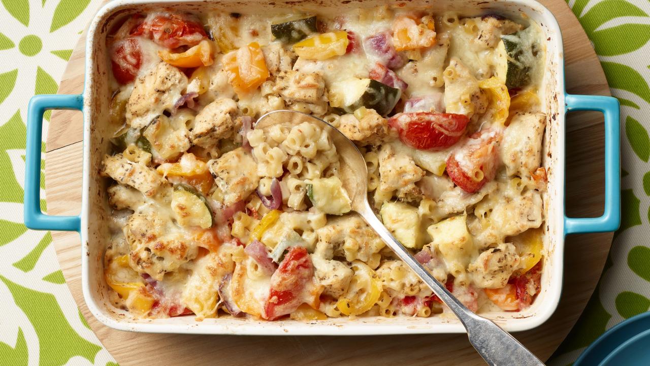 Healthy Dump Chicken Bake Recipe | Food Network Kitchen | Food Network