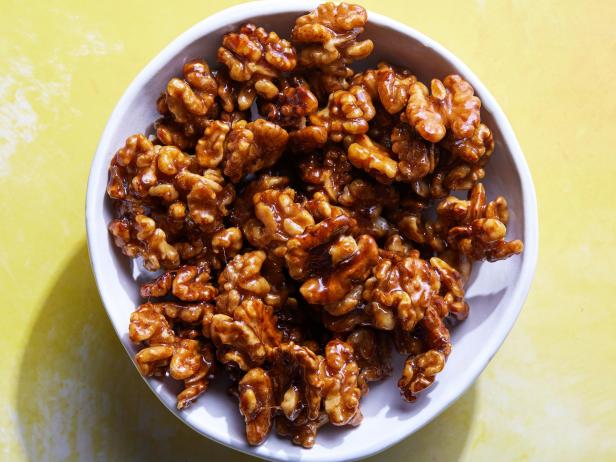 Maple Glazed Walnuts Recipe | Ellie Krieger | Food Network