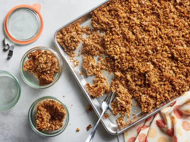 homemade granola crumble