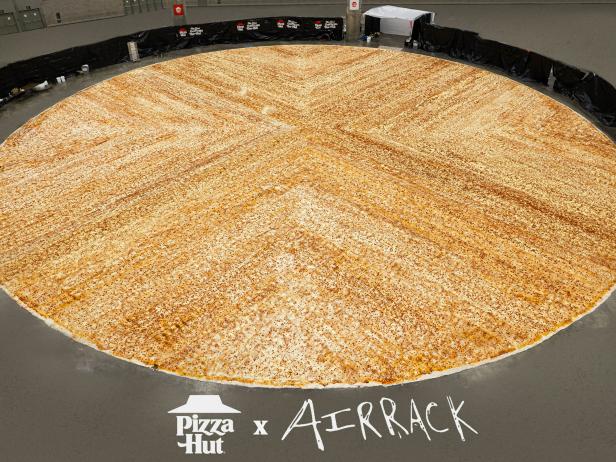 Pizza Hut and YouTuber Airrack Break the Record for World’s Largest ...