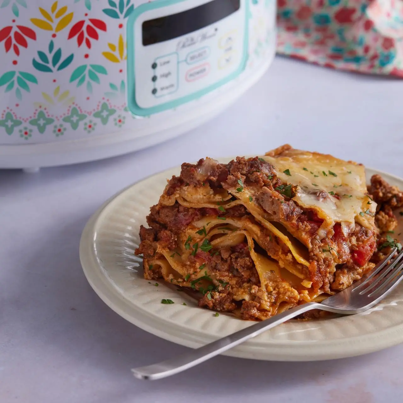 how to slow cook lasagna in oven
