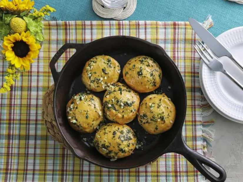 Garlic Parmesan Biscuits Recipe | Kardea Brown | Food Network