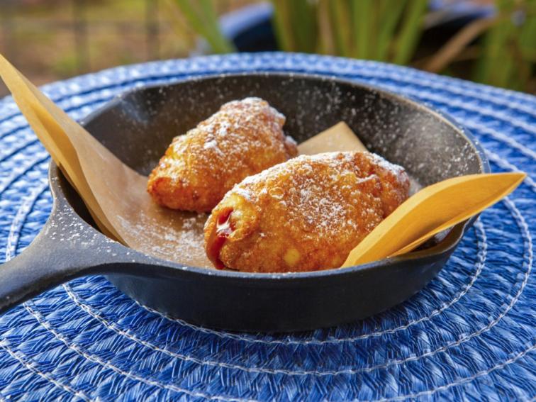 Salted Caramel Beignets Recipe | Aaron May | Food Network