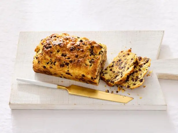 Chocolate Chip–Orange Scone Loaf Recipe | Carla Hall | Food Network